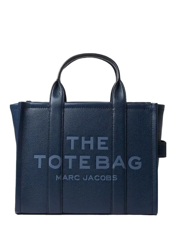 Marc Jacobs Tote Logo Debossed Medium Tote Bag - Black