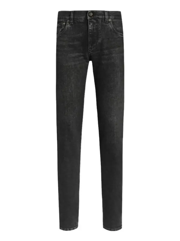 Dolce & Gabbana Slim Fit Jeans - Black
