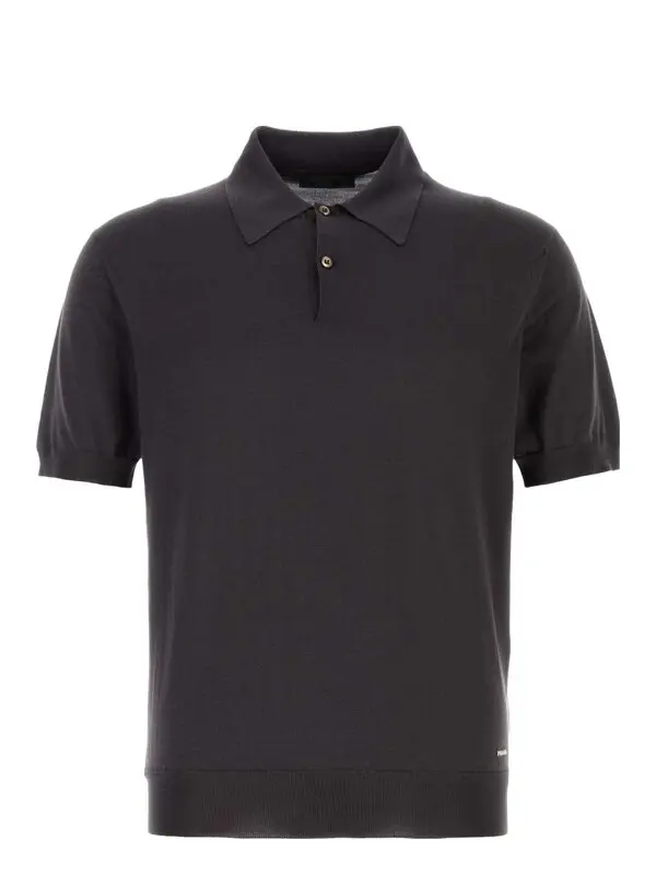 Prada Short-sleeved Polo Shirt - Brown