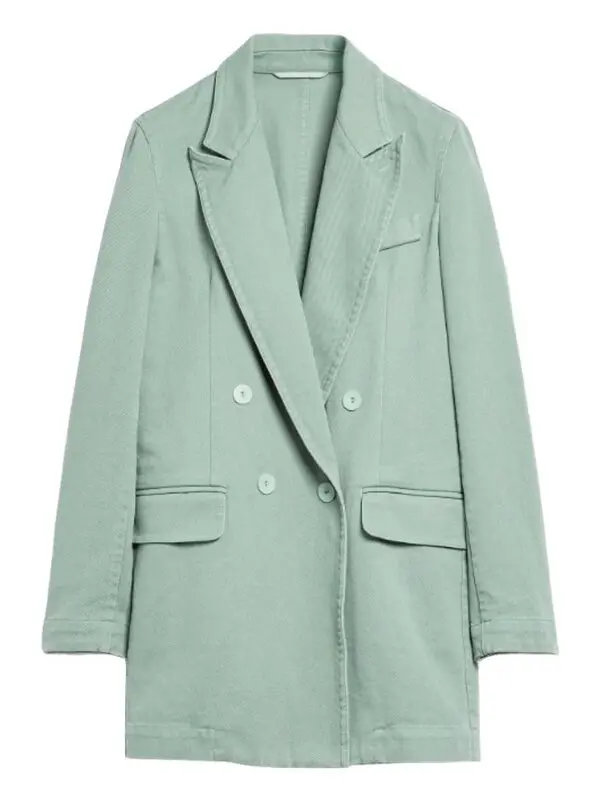 Max Mara Zenobia Double-breasted Blazer - Green