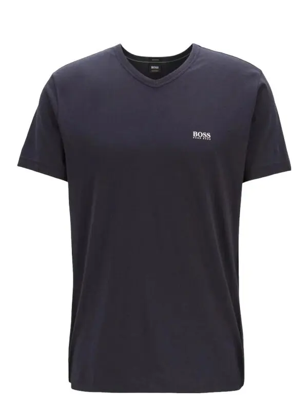 Hugo Boss V-collar T-shirt - Black
