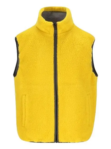 Givenchy High-neck Zipped Vest - Yellow
