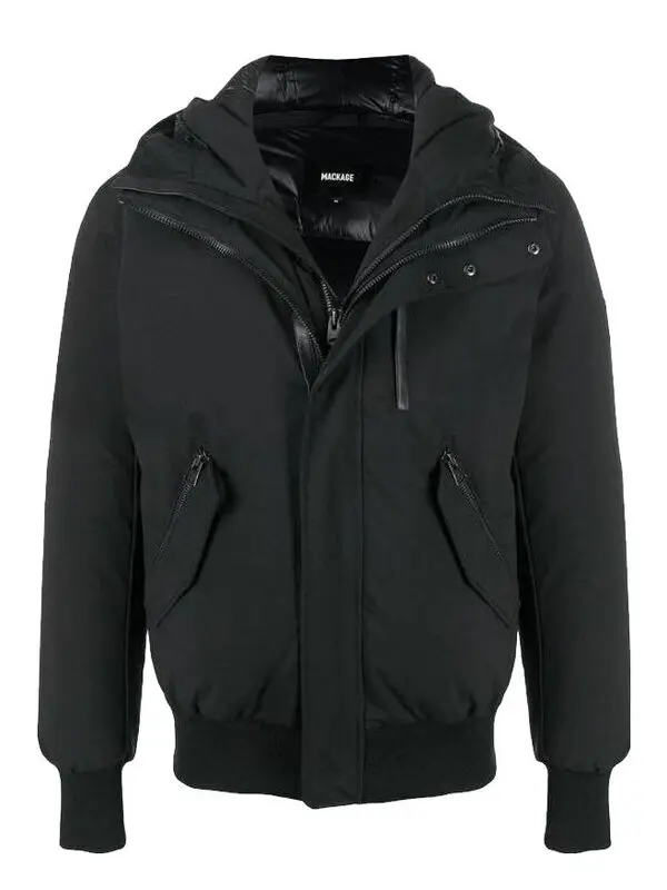 Mackage Dixon Down Jacket With Hood - Black