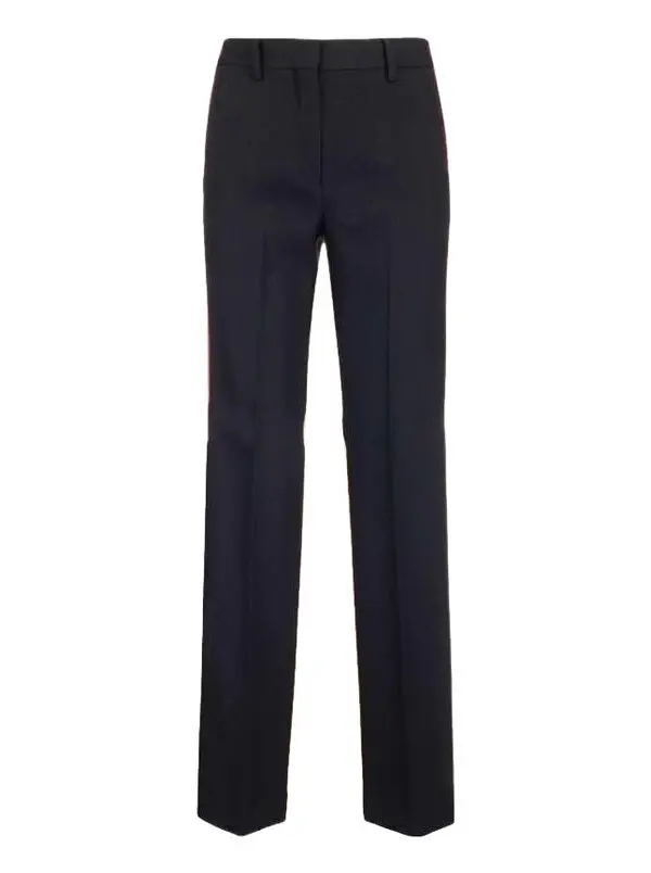 Burberry Panelled Tailored Trousers - Black