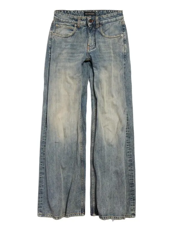 Balenciaga Flared Jeans - Blue
