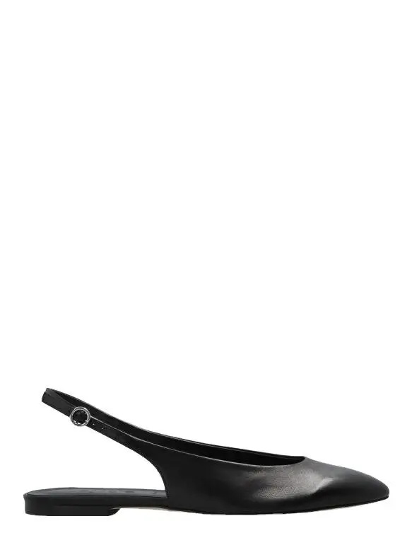 AeydĒ Amelia Slingback Flats - Black