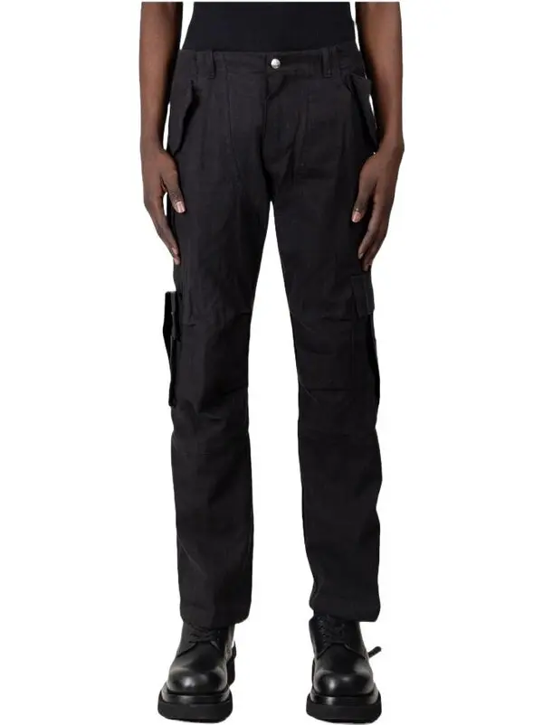 Rhude Logo Tooling Casual Pants - Black