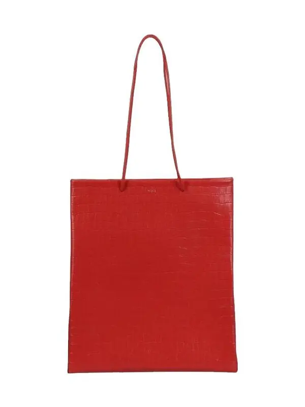 Medea Structured Tote Bag - Red
