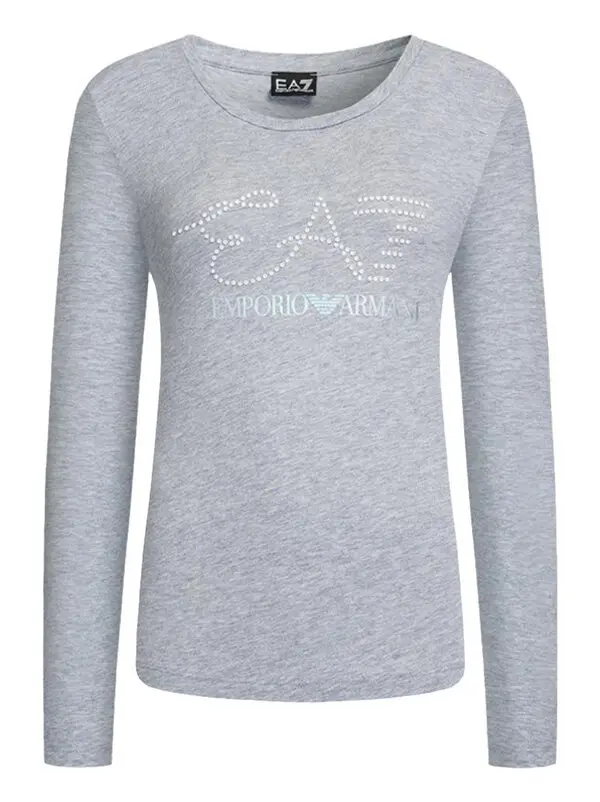 Emporio Armani Long Sleeve T-shirt - Gray
