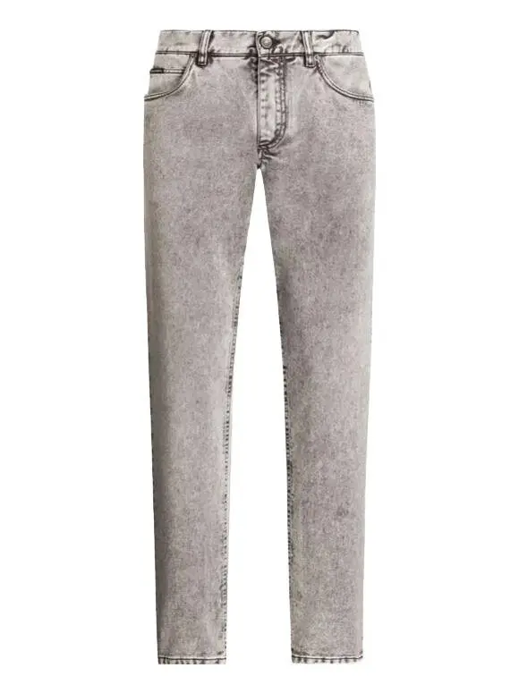 Dolce & Gabbana Acid Wash Regular-fit Jeans - Multi-color