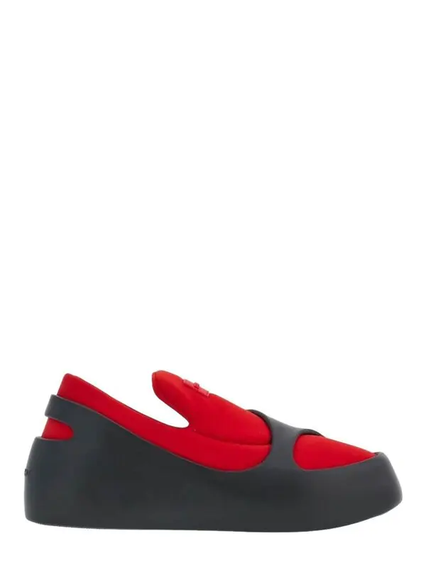 FERRAGAMO Round Toe Casual Shoes - Red