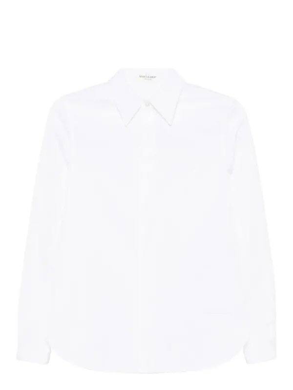 Saint Laurent Cotton Shirt - White