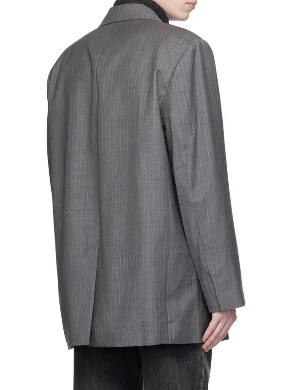Helmut Lang Single-breasted Tailored Blazer - Black