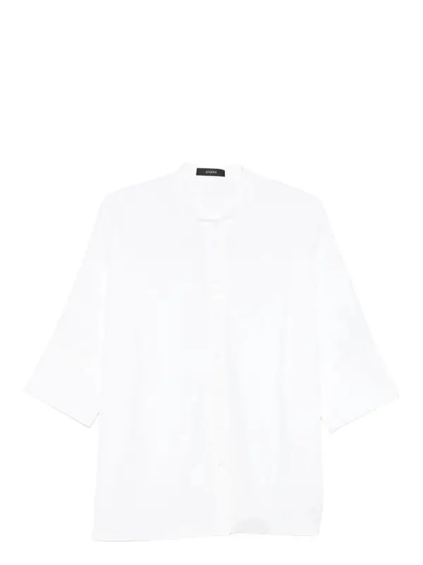 JOSEPH Oversized Poplin Button-up Shirt - White