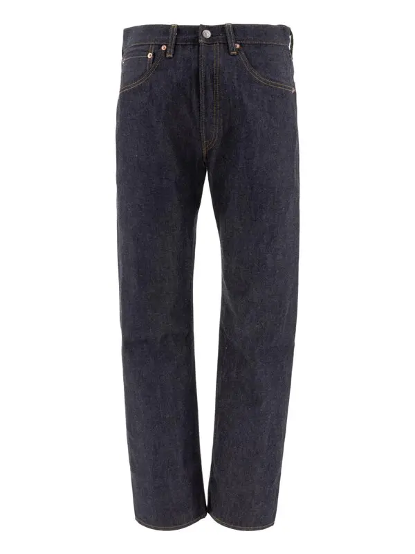 LEVI'S 1955 501 Original Fit Selvedge Jeans - Black