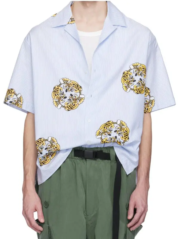 Kenzo By Verdy Hawaiian Short Sleeved Shirt - Multicolor