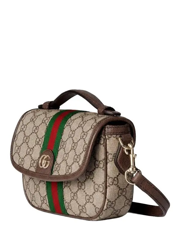 Gucci Ophidia Small Top Handle Bag - Nude