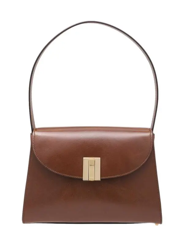 Bally Logo Shoulder Bag - Brown