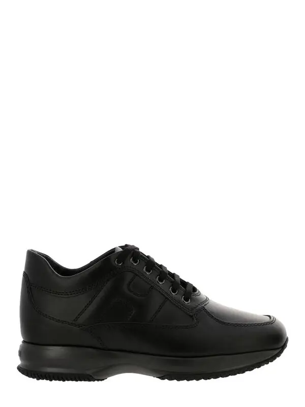 Hogan Lace-up Low-top Sneakers - Black