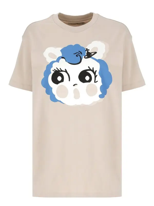 VIVIENNE WESTWOOD Molly Classic T-shirt - Nude