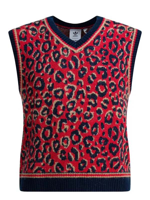 ADIDAS X WALES B ONNER Adidas X Wales Bonner Knitted Vest - Black