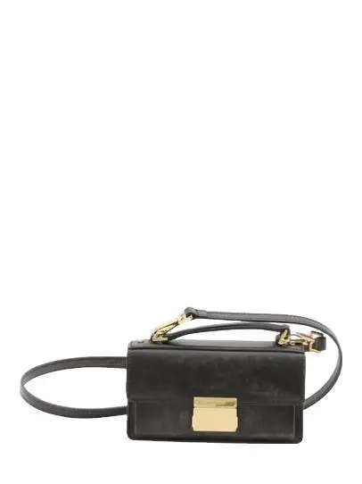 GOLDEN GOOSE Small Venezia Shoulder Bag - Black