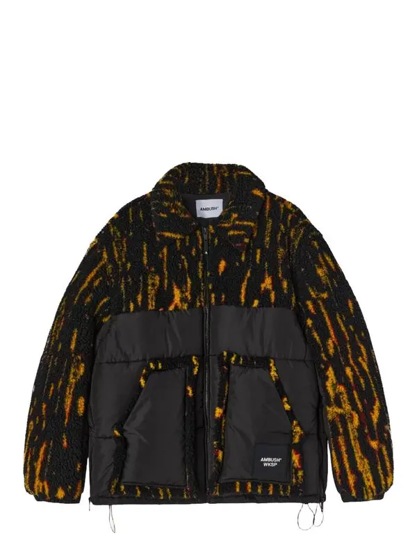 AMBUSH Zip-up Long-sleeved Jacket - Black