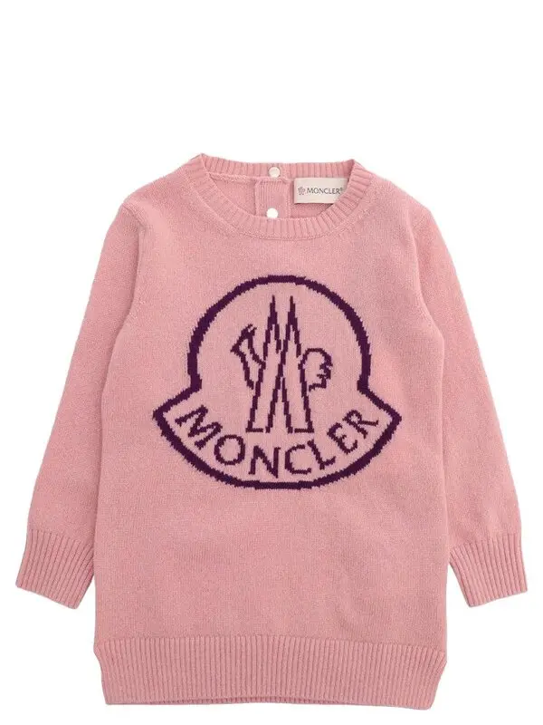 Moncler Cashmere Jumper Dress - Pink