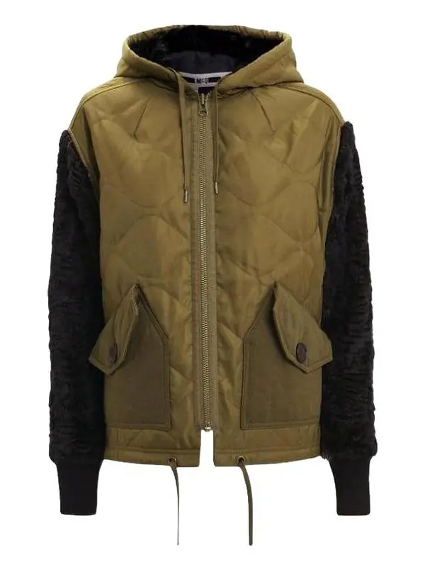 Alexander McQueen Hooded Casual Jacket - Green