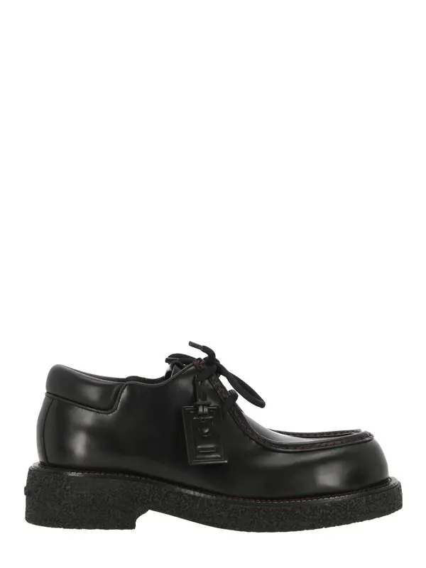 FERRAGAMO Lace-up Derby Shoes - Black