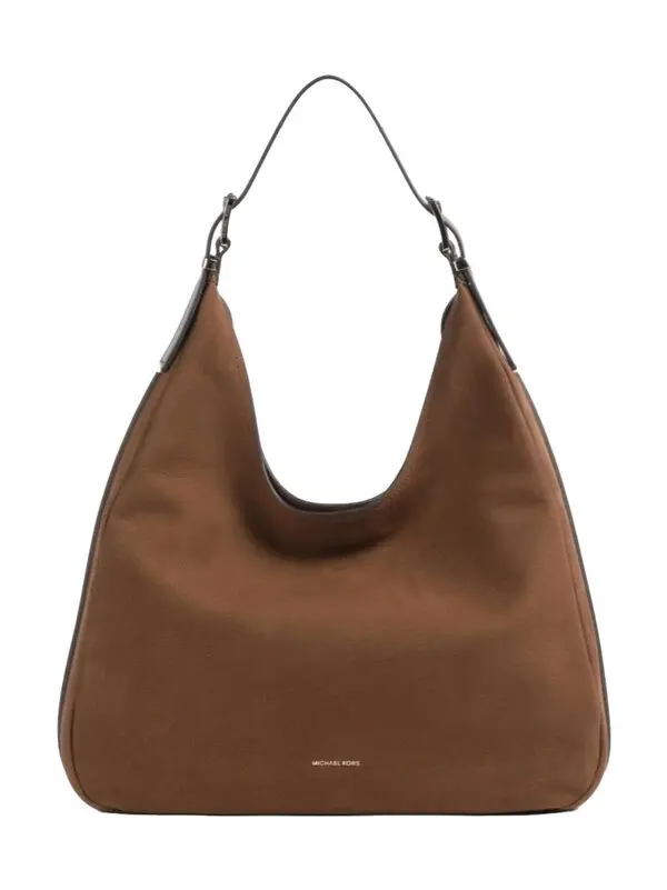 Michael Kors Nolita Large Hobo Shoulder Bag - Brown