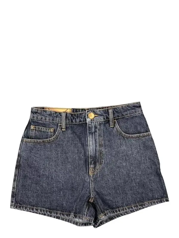 Alexander McQueen Logo Denim Shorts - Black