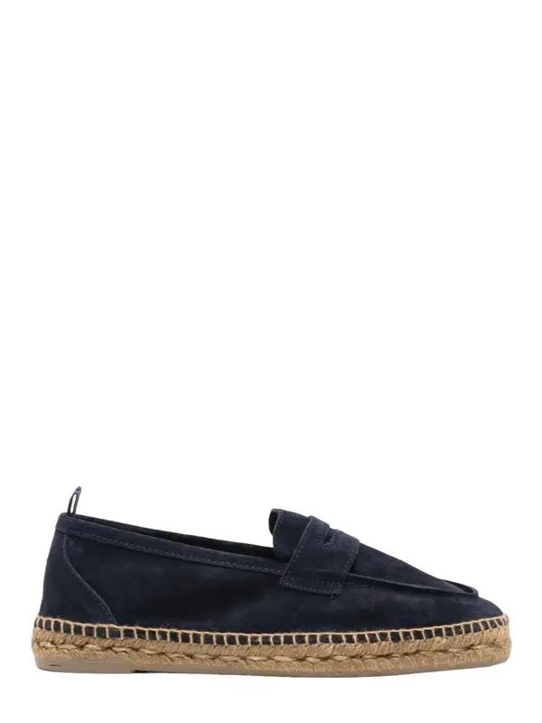 CastaÑer Nacho Moccasin Espadrilles - Black