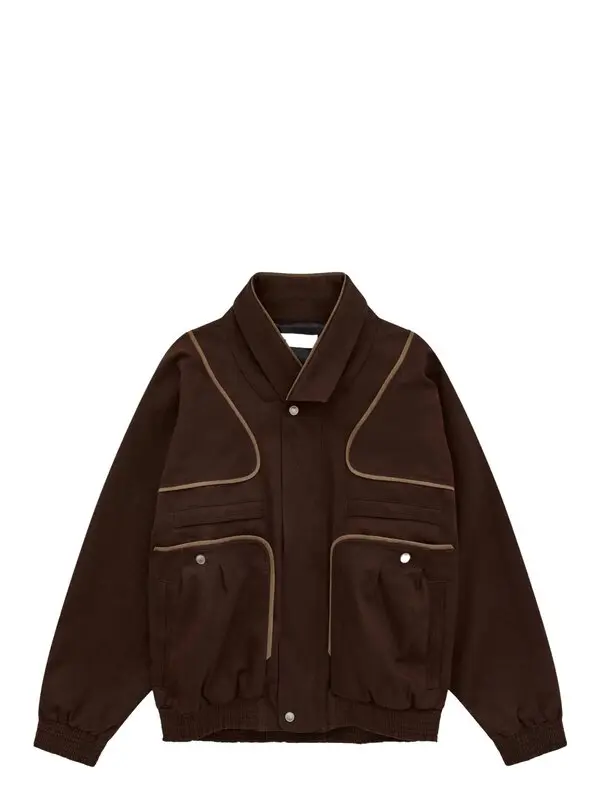 KIKO KOSTADINOV Contrast Piped Jacket - Black