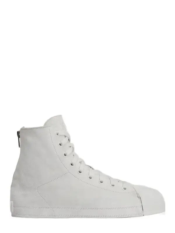 Y3 Nizzastar Hi Lace-up Sneakers - Track Ash/track Ash/track Ash