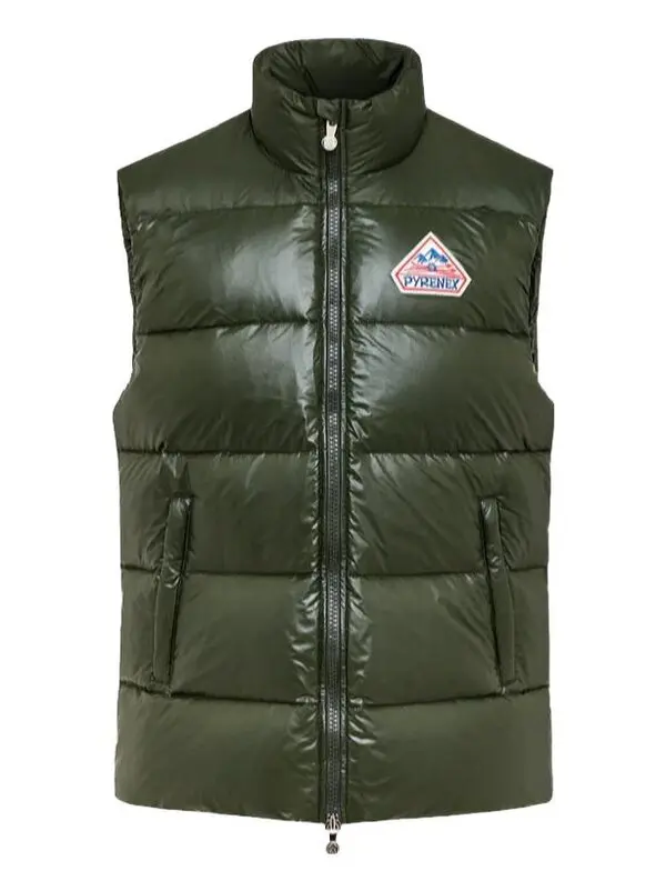Pyrenex John Sleeveless Down Vest - Deepkhaki
