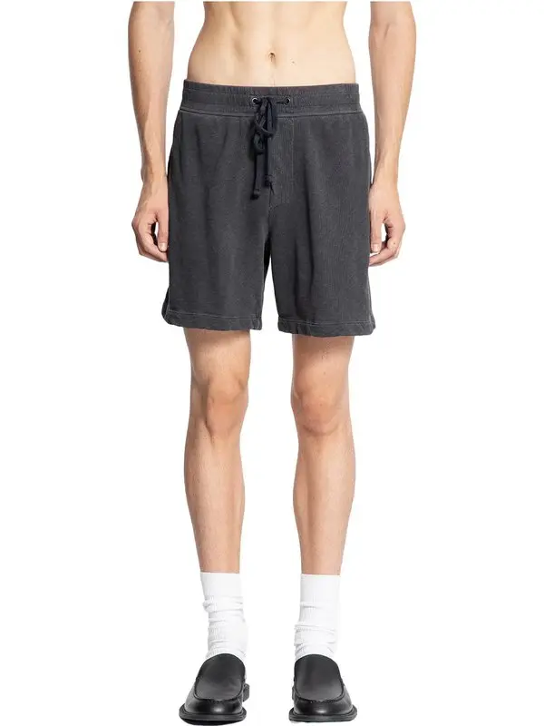 JAMES PERSE Drawstring Shorts - Black