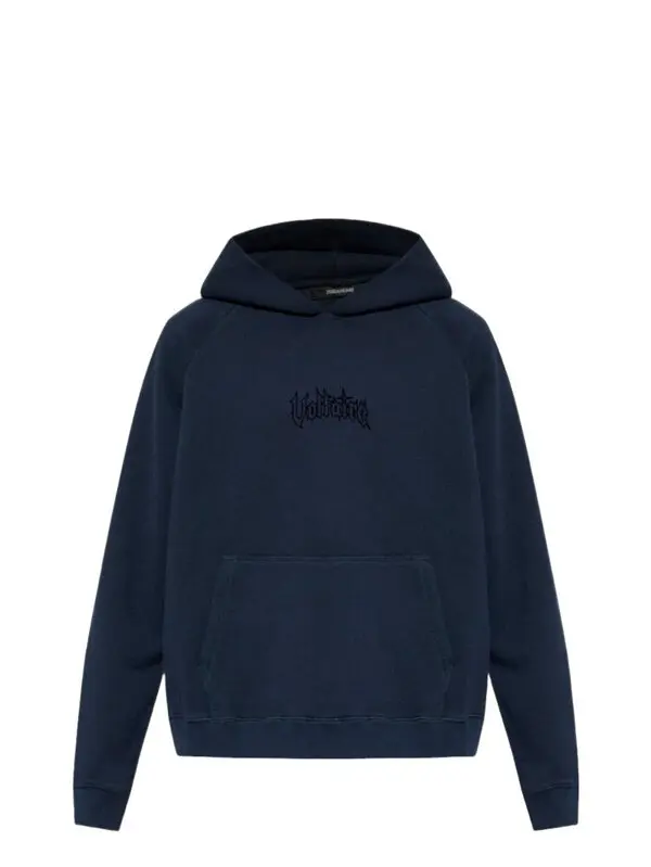 Zadig&Voltaire Logo Graphic Hoodie - Encre