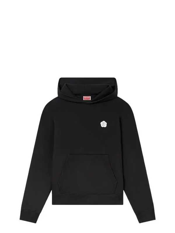 Kenzo Boke Flower 2.0 Cotton Hoodie - Black