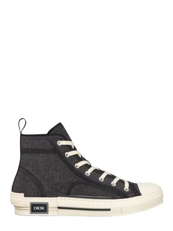 Dior B23 High-top Casual Sneakers - Black
