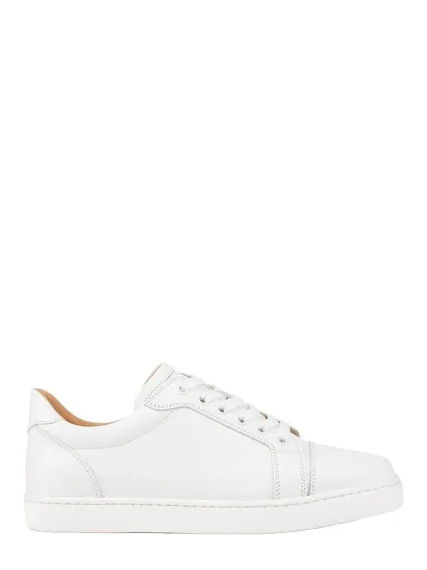 CHRISTIAN LOUBOUTIN Lace-up Low Top Sneakers - White