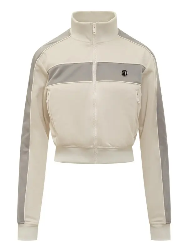 AMBUSH Cropped Track Jacket With High Collar - Nude