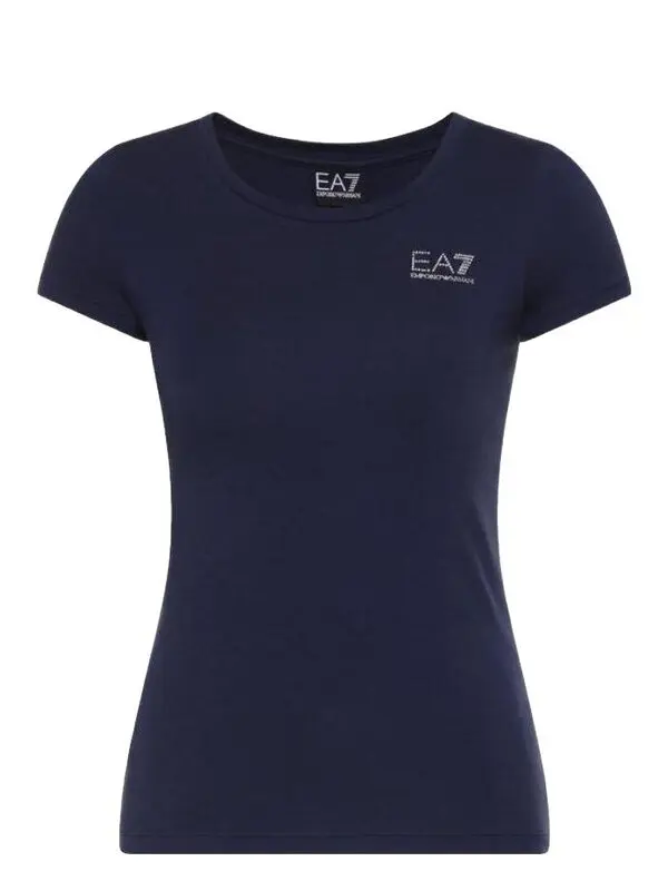 EA7 Logo T-shirt - Black