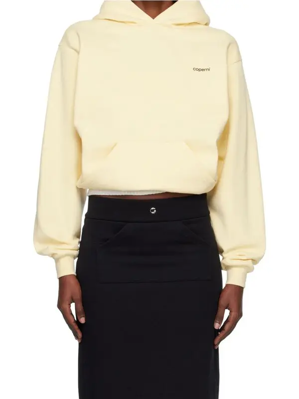 Coperni Horn Hoodie - Nude