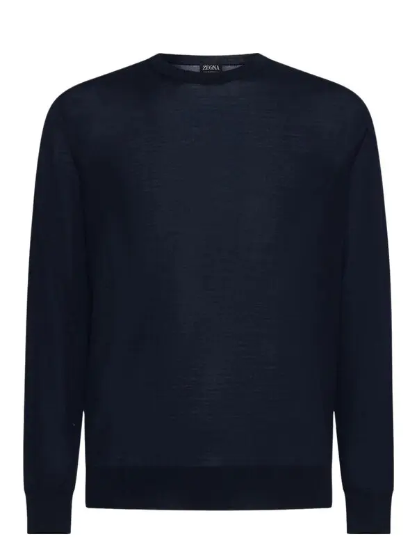 Zegna Wool Sweater - Black