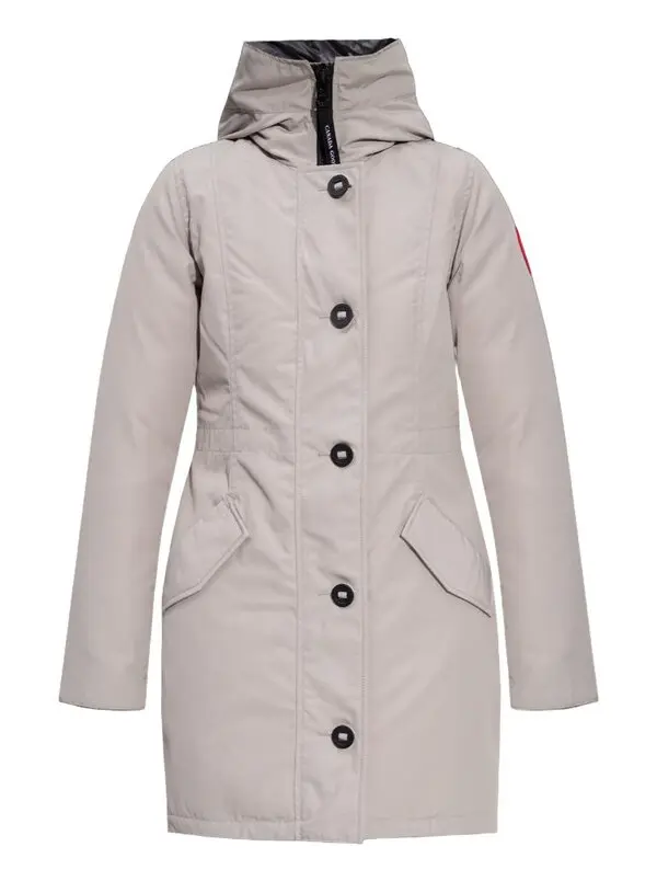 Canada Goose Hooded Parka - Limestone Color