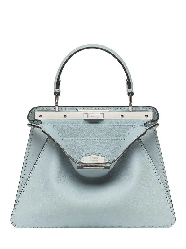 Fendi Peekaboo Medium Top Handle Bag - Blue