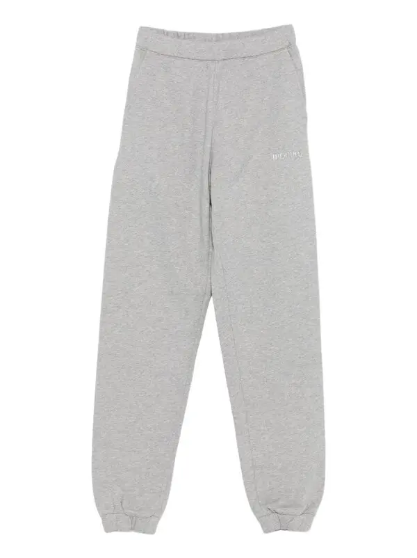 Attico Elastic Waist Track Pants - Grey