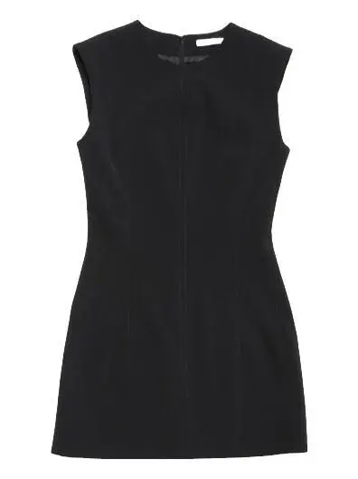 Acne Studios Short Sleeve Mini Dress - Black