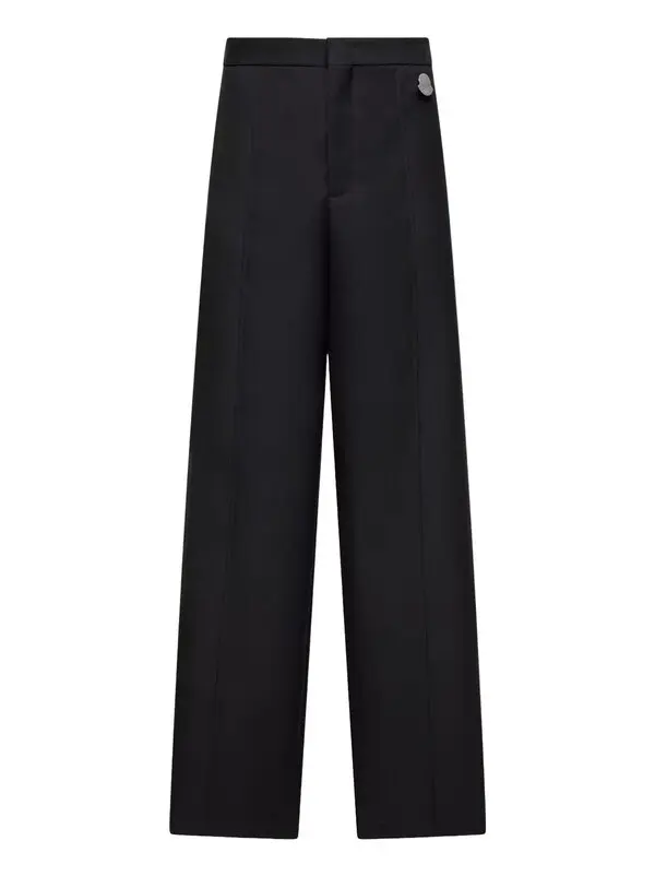 Moncler X Jil Sander Gabardine Tailored Trousers - Navy Blue